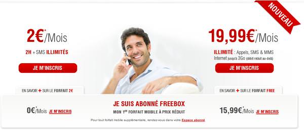 Le site de Free Mobile se refait une beauté - KultureGeek
