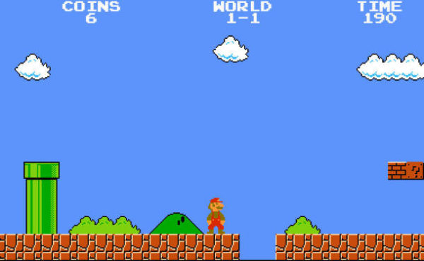 Super Mario jouable en ligne grâce au HTML5