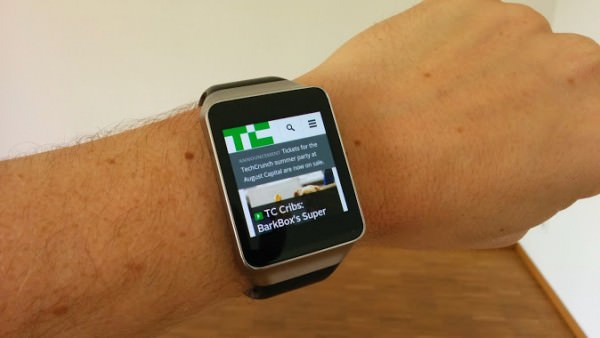 Un navigateur internet Wear Browser sur Android Wear