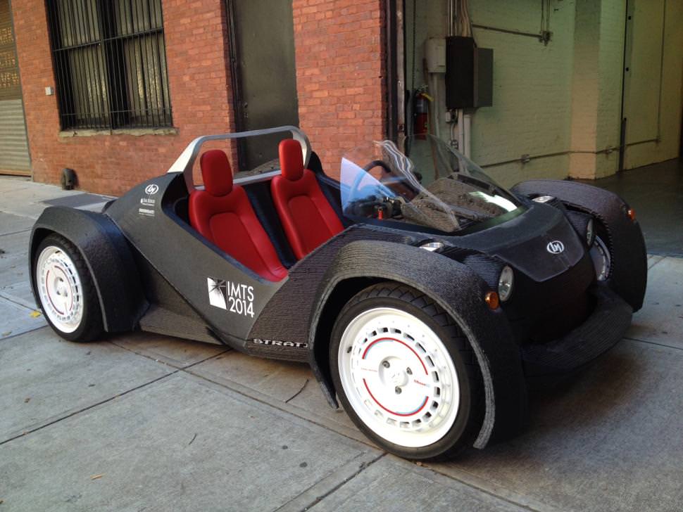 Local Motors Strati : une voiture avec une carosserie imprimée en 3D ...