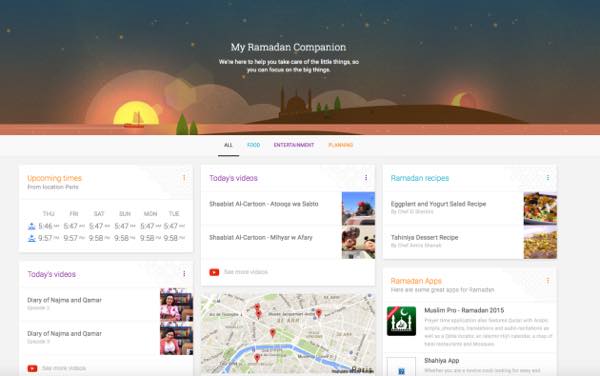 Google Ramadan : Google ouvre une page dédiée pour la période du jeûne ...