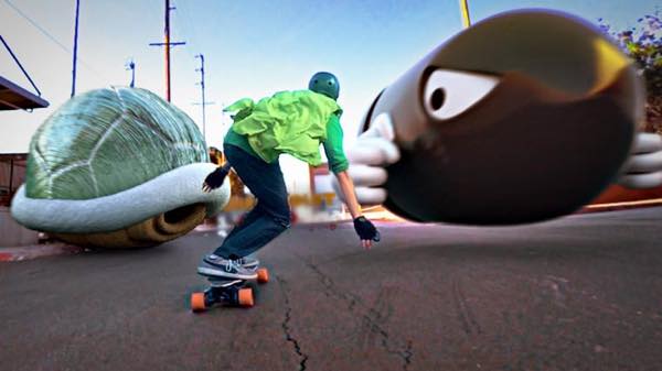 Super Mario : quand Luigi prend son skate, Bowser n'a qu'à bien se ...