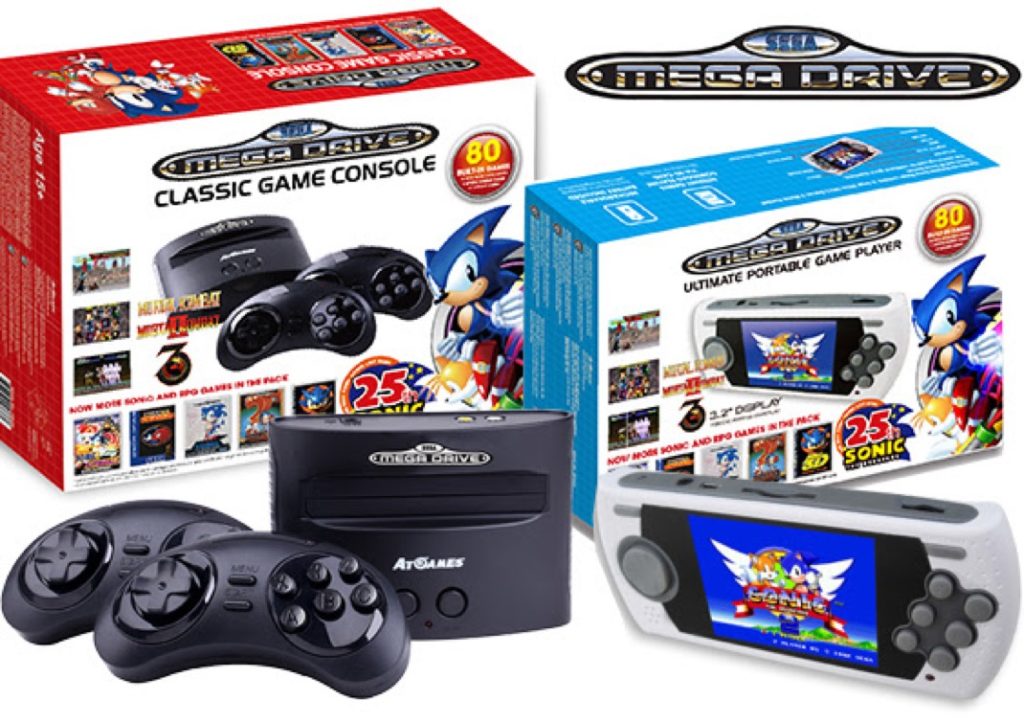 Sega dévoile deux nouvelles consoles "rétro" pour les 25 ans de Sonic ...
