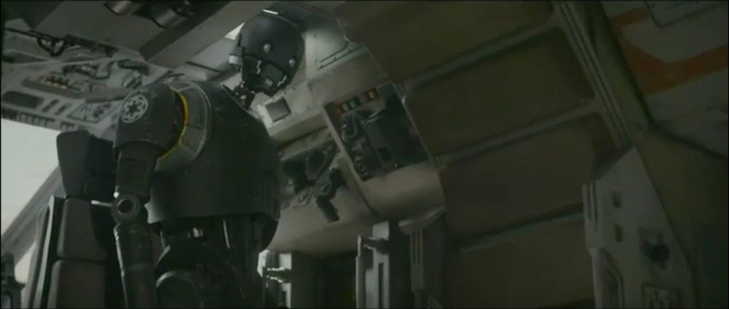 Star Wars Rogue One : le robot K-2SO plus fort que C-3PO ? (trailer ...