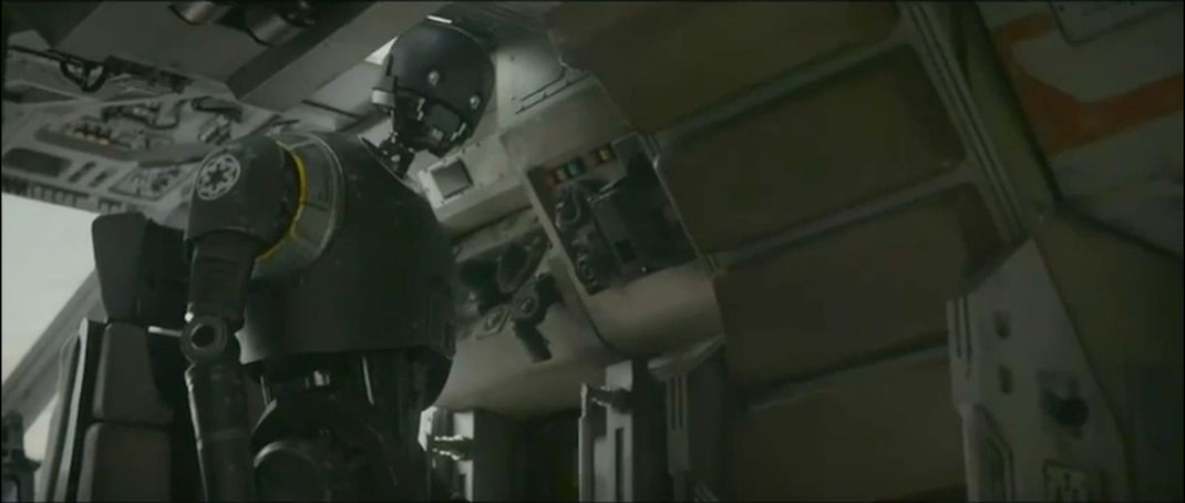 Star Wars Rogue One : le robot K-2SO plus fort que C-3PO ? (trailer ...