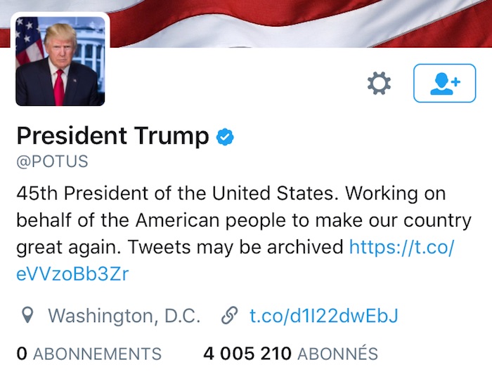 Donald Trump président des États-Unis : Twitter et Facebook font ...