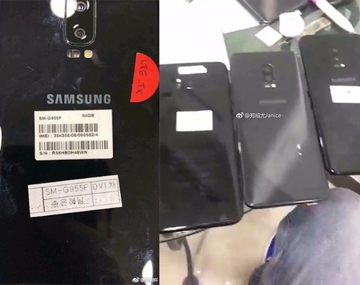 Galaxy S8 : des photos d'un prototype dévoilent la présence de deux ...