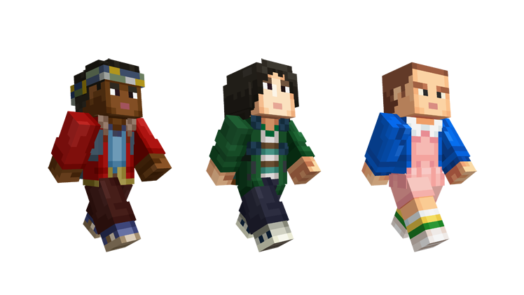 Un pack de skins officiels Stranger Things pour Minecraft - KultureGeek