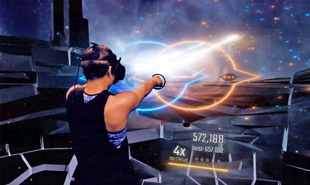 Audica : Harmonix (Rock Band) dévoile son jeu musical pour la VR ...