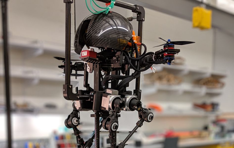 Leonardo : le robot humanoide qui tient debout grâce à des propulseurs ...