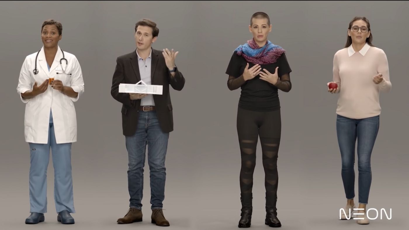 [CES 2020] Projet Neon : les "humains artificiels" ne sont pas encore ...