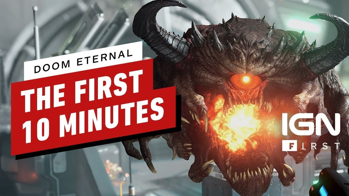 DOOM Eternal : les 10 premières minutes du jeu en vidéo 4K/60 fps (et ...