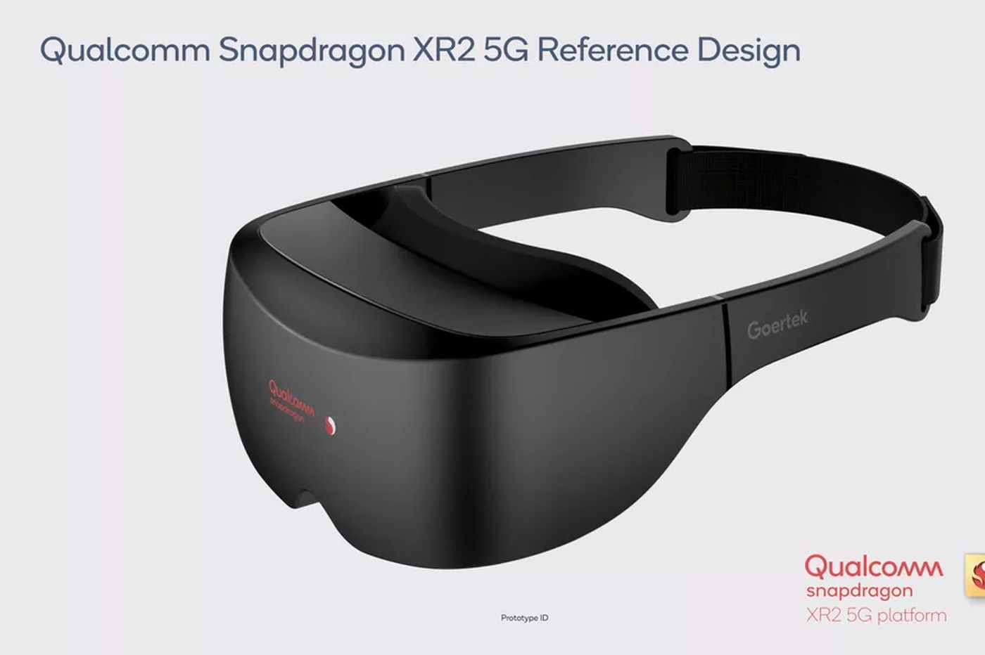 Qualcomm dévoile le "design de référence" d'un casque VR/AR équipé de ...