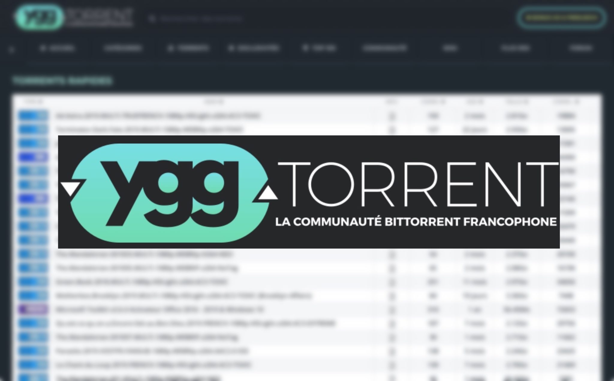 YggTorrent ferme ses portes après un énorme piratage (YGGLeak ...