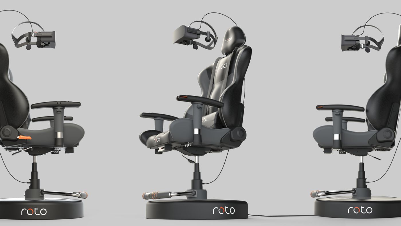 Roto VR : le projet de siège VR récolte 1,7 million d'euros de fonds ...