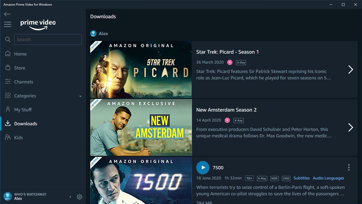 Amazon Prime Video : bientôt une application UWP pour Windows 10 ...