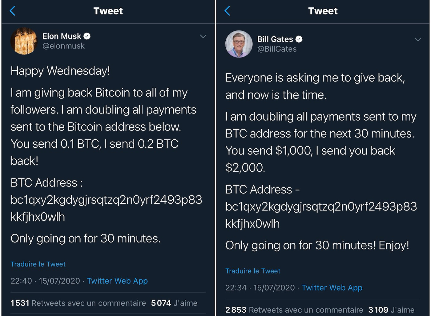 Piratage massif de Twitter : Apple, Elon Musk et d’autres "demandent ...