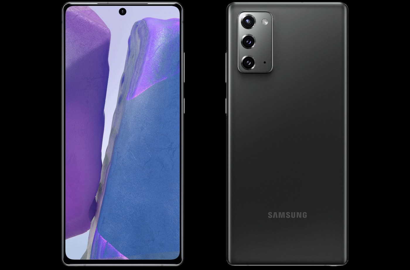 Samsung Galaxy Note 20 : un rendu 3D dévoile tout le smartphone ...