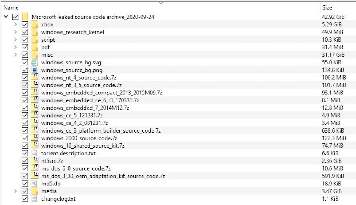 Le code source de Windows XP fuite sur Internet - KultureGeek