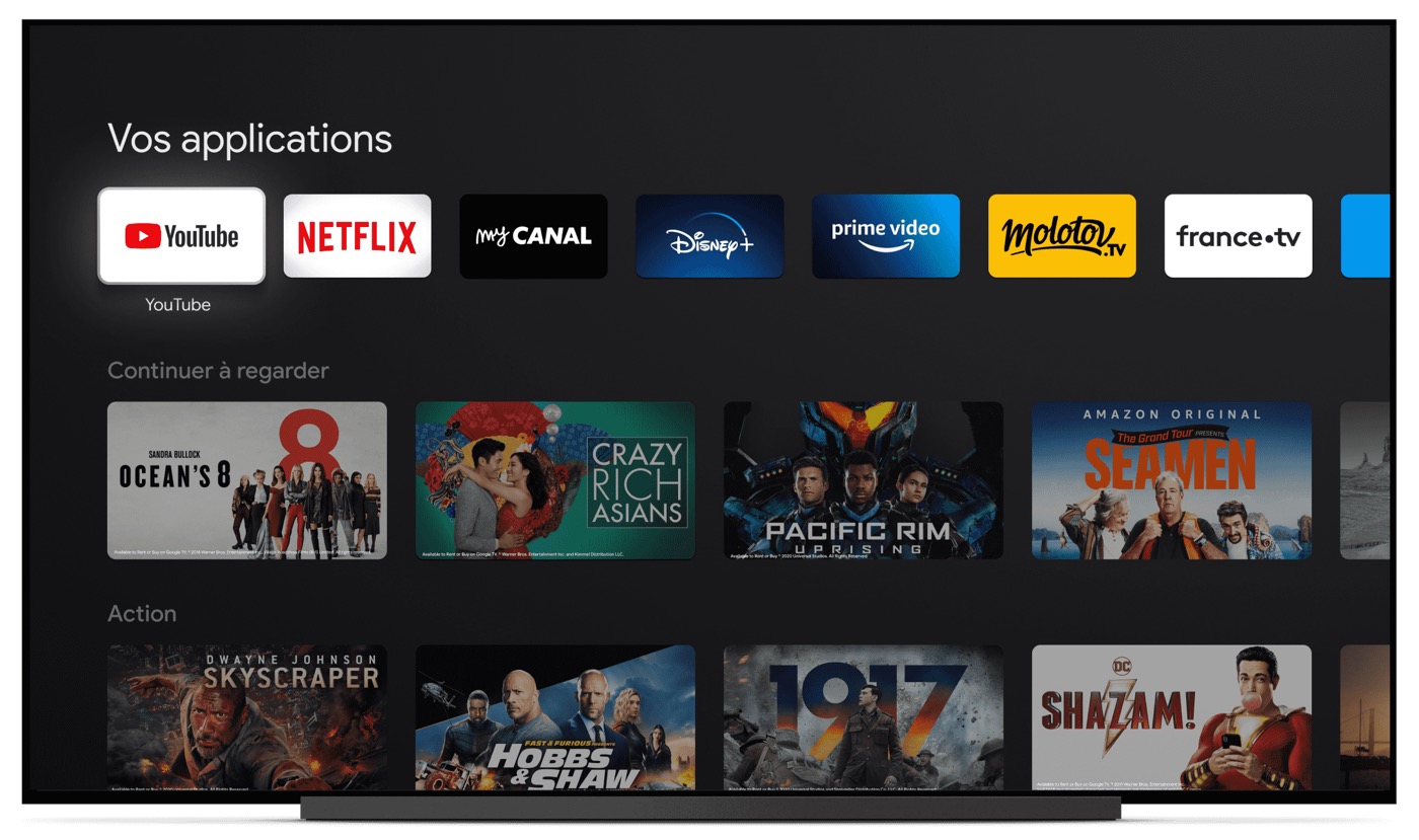 Google TV : un "mode basique" pour désactiver les fonctionnalités des ...