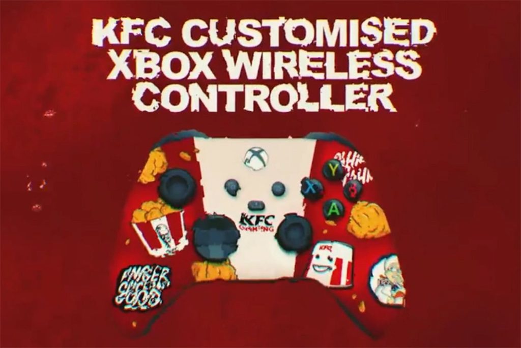 KFC dévoile une manette "custom" Xbox Series X au design... immonde ...