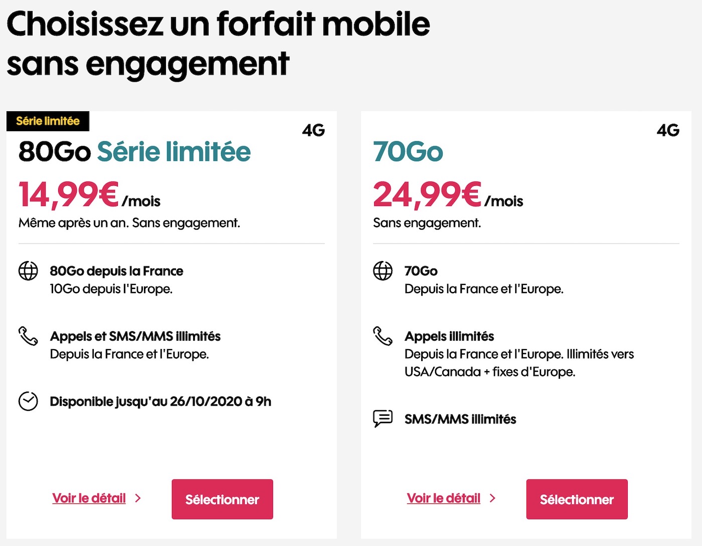 [#Promo] Sosh : le forfait 80 Go est à 14,99€/mois - KultureGeek