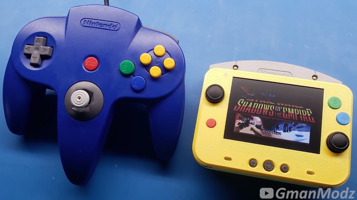 Voici une Nintendo 64 portable, plus petite que la manette - KultureGeek