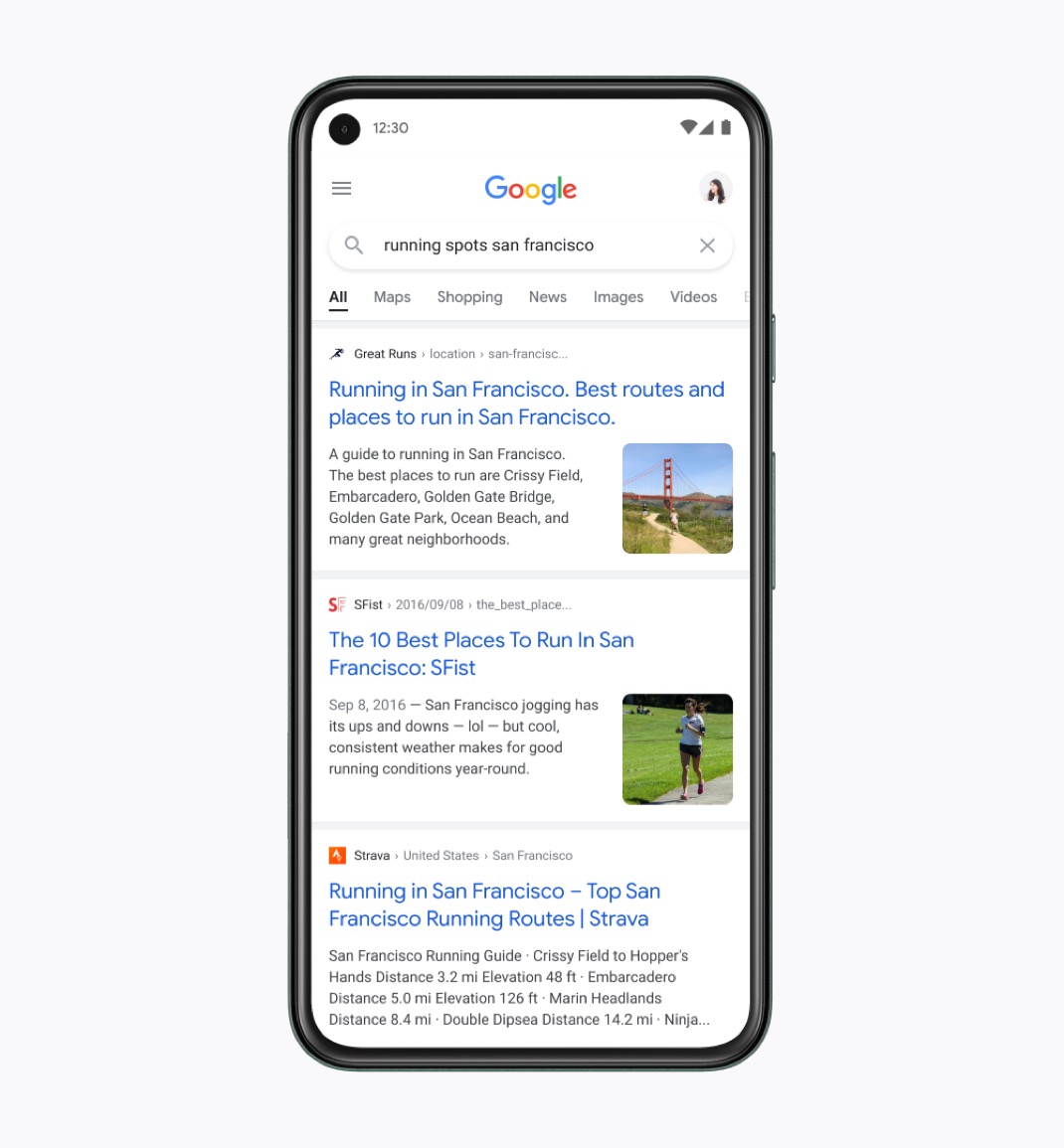 L’interface mobile de Google s’offre un nouveau design