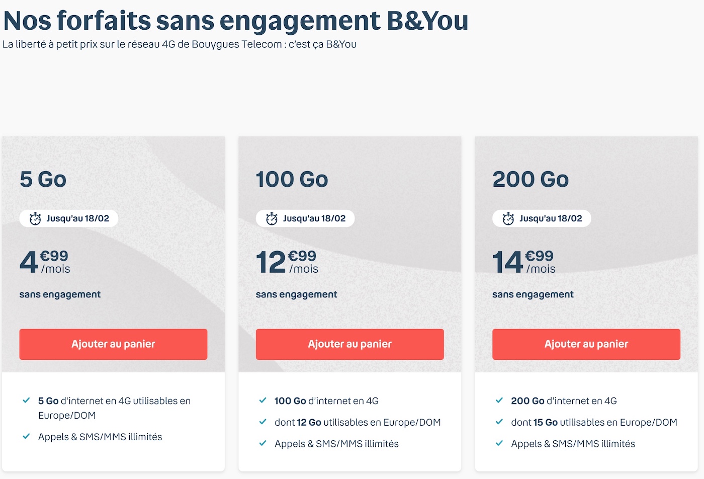 Forfaits mobiles 100/200 Go dès 12,99€ chez SFR RED et B&You - KultureGeek