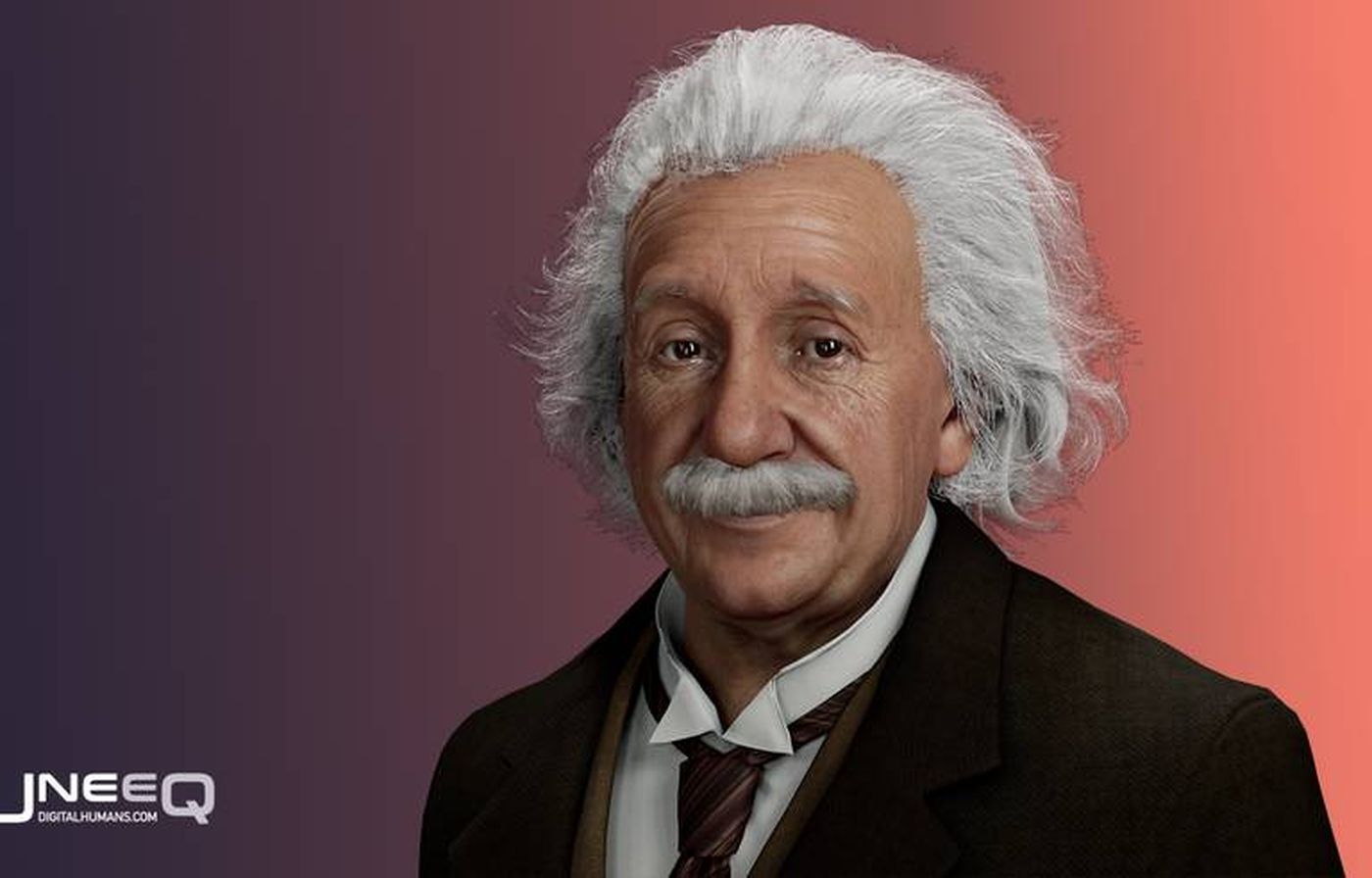 Le chatbot Digital Einstein prend la voix et le visage du génie de la ...