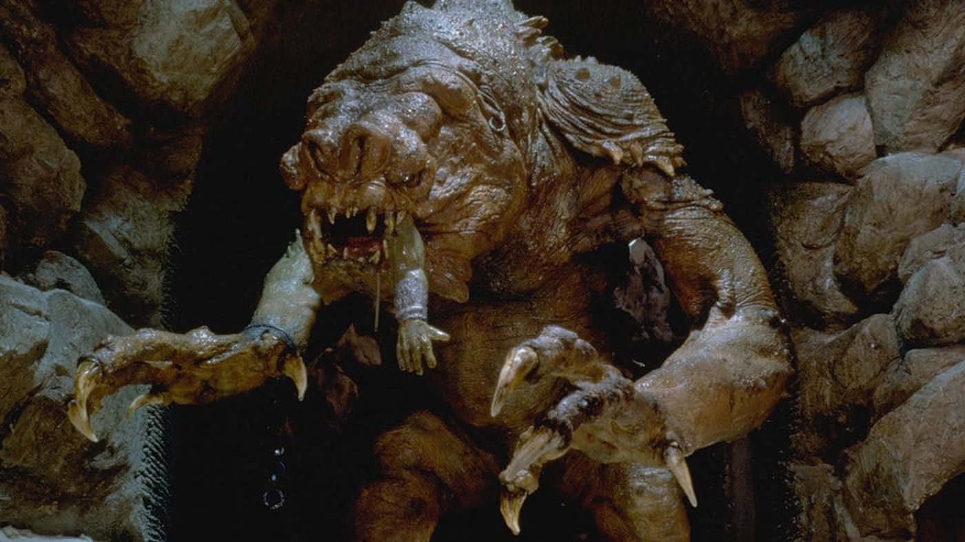 Insolite : Mark Hamill (Luke Skywalker) reconnait un Rancor dans une ...