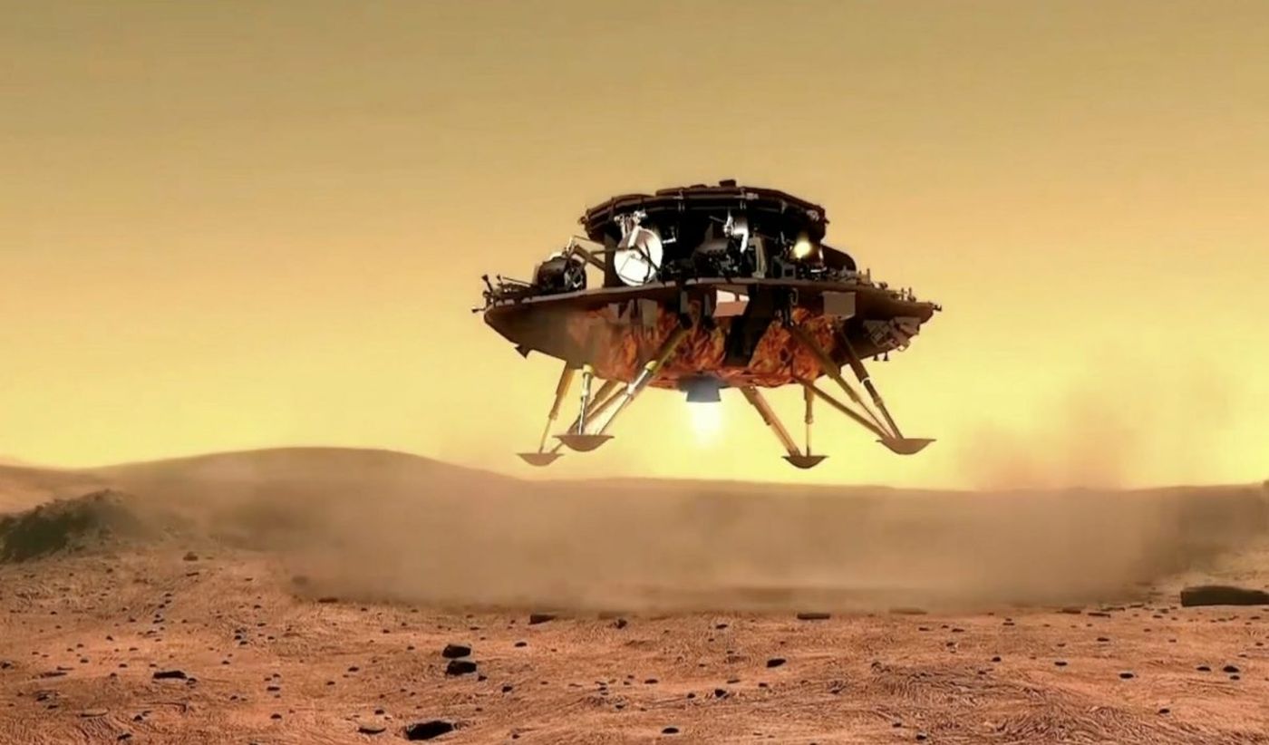 La Chine pose son robot-rover Zhurong sur Mars - KultureGeek