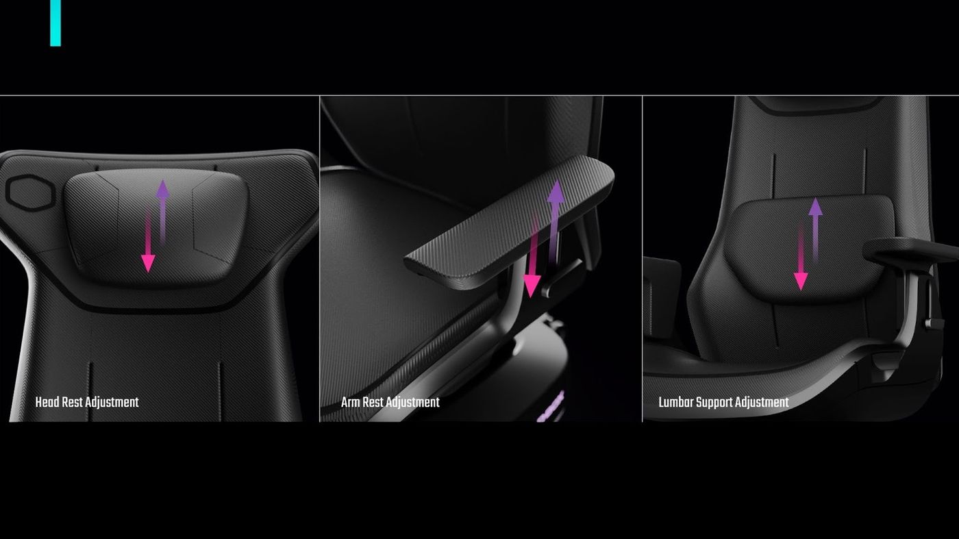 Motion 1 et CMIX GamePod : Cooler Master dévoile ses sièges gaming à ...
