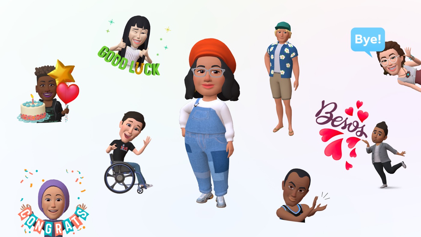 Meta ajoute ses avatars 3D dans Facebook, Instagram et Messenger ...