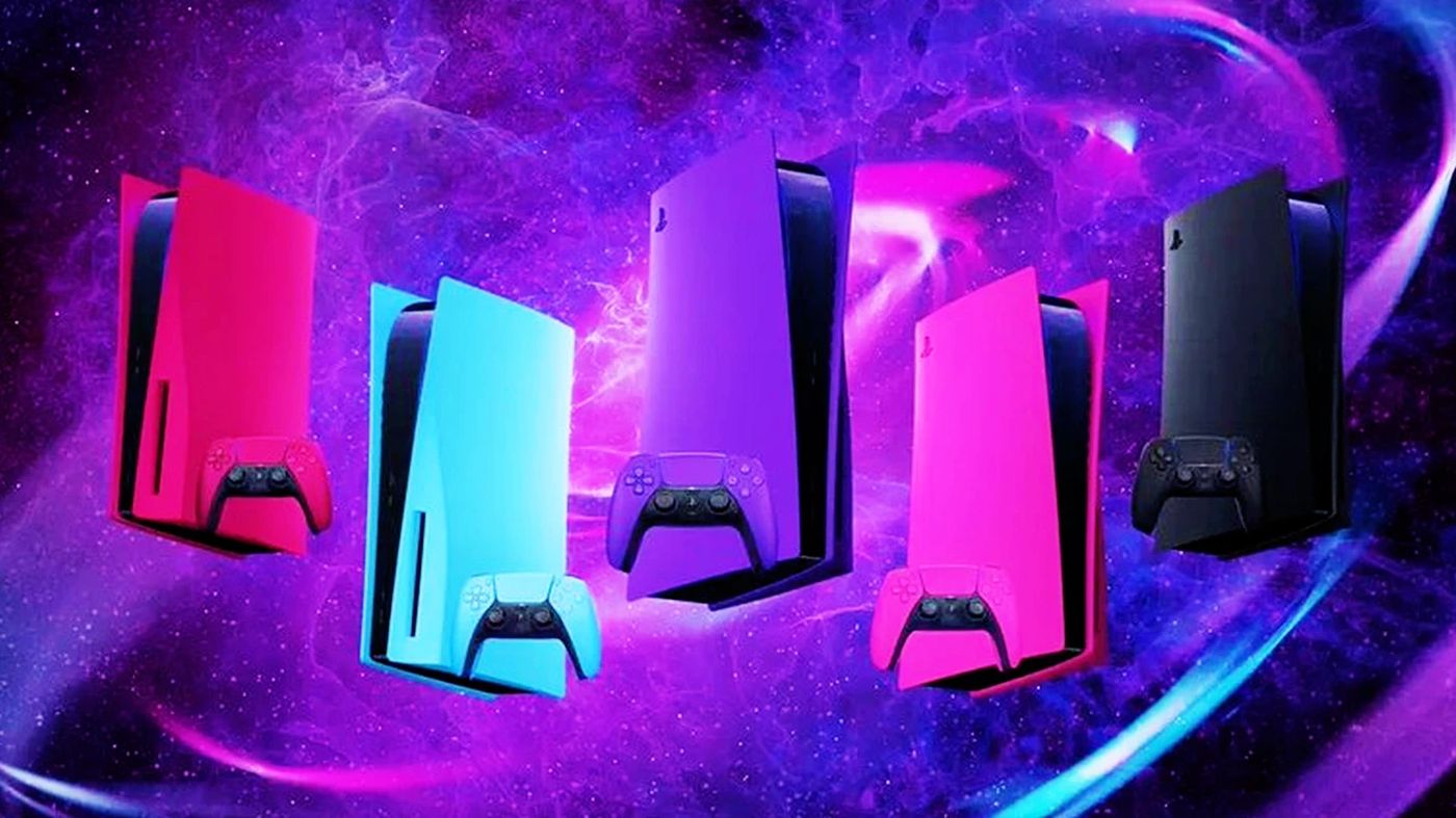 PS5 : Sony lance trois nouvelles faceplate colorées pour sa console ...