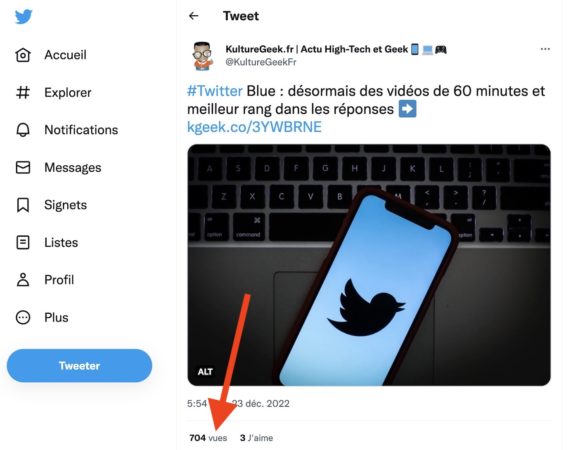 Twitter affiche désormais un compteur de vues sur chaque tweet ...