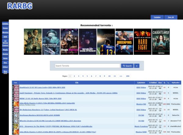 RARBG, important site de torrents, ferme ses portes et se justifie ...