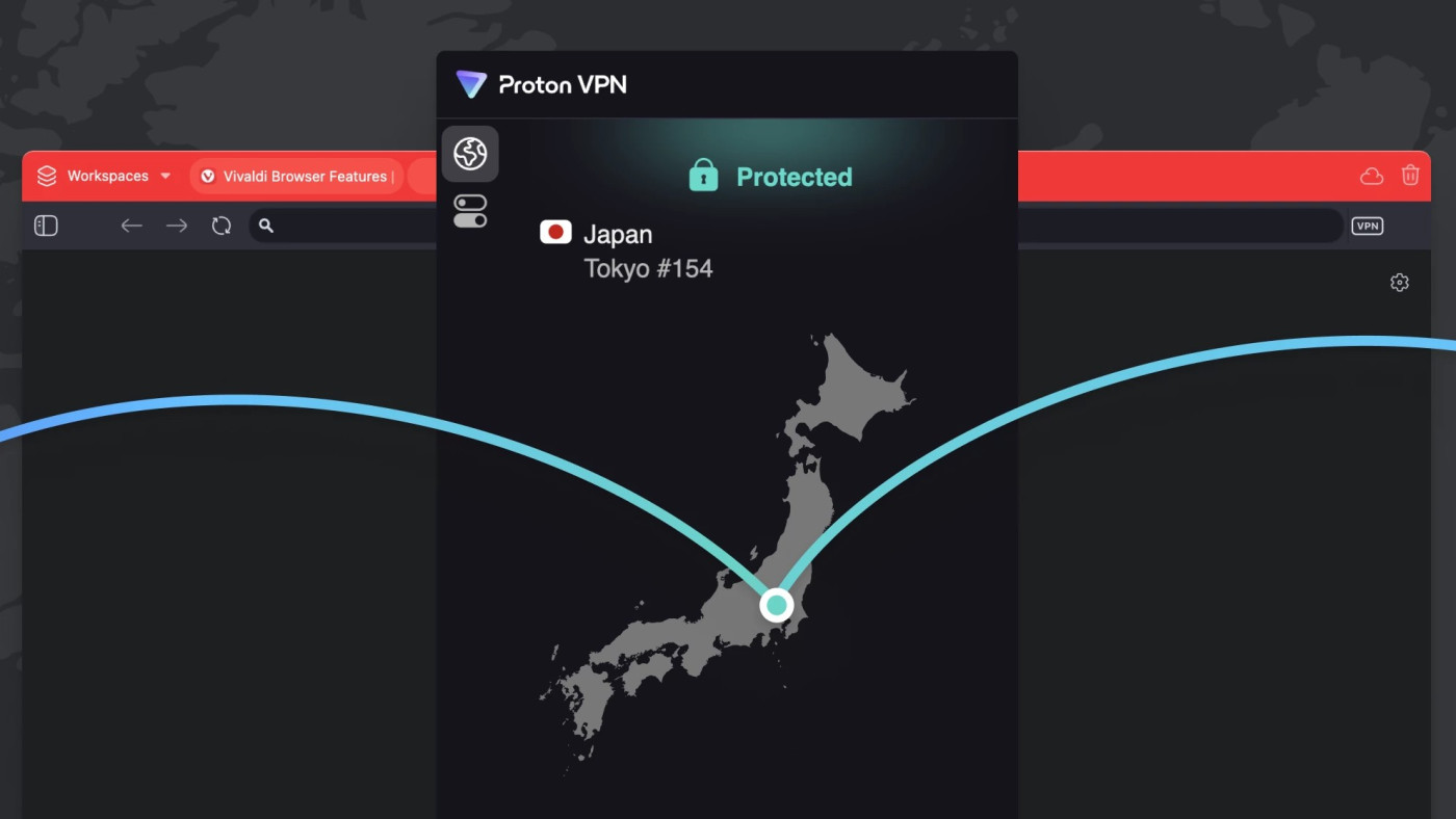 Proton VPN gratuit débarque dans le navigateur Vivaldi - KultureGeek