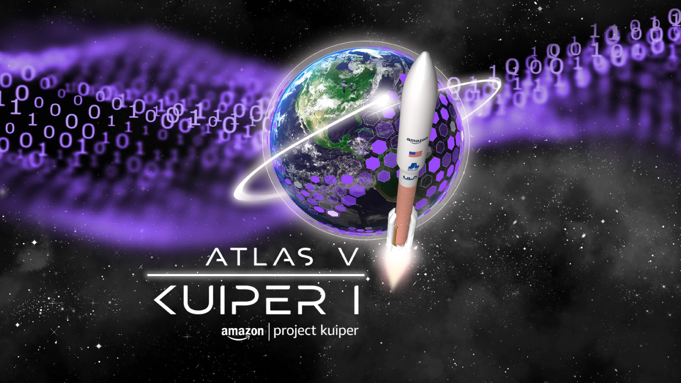 Kuiper : Amazon va lancer ses 27 premiers satellites pour Internet ...
