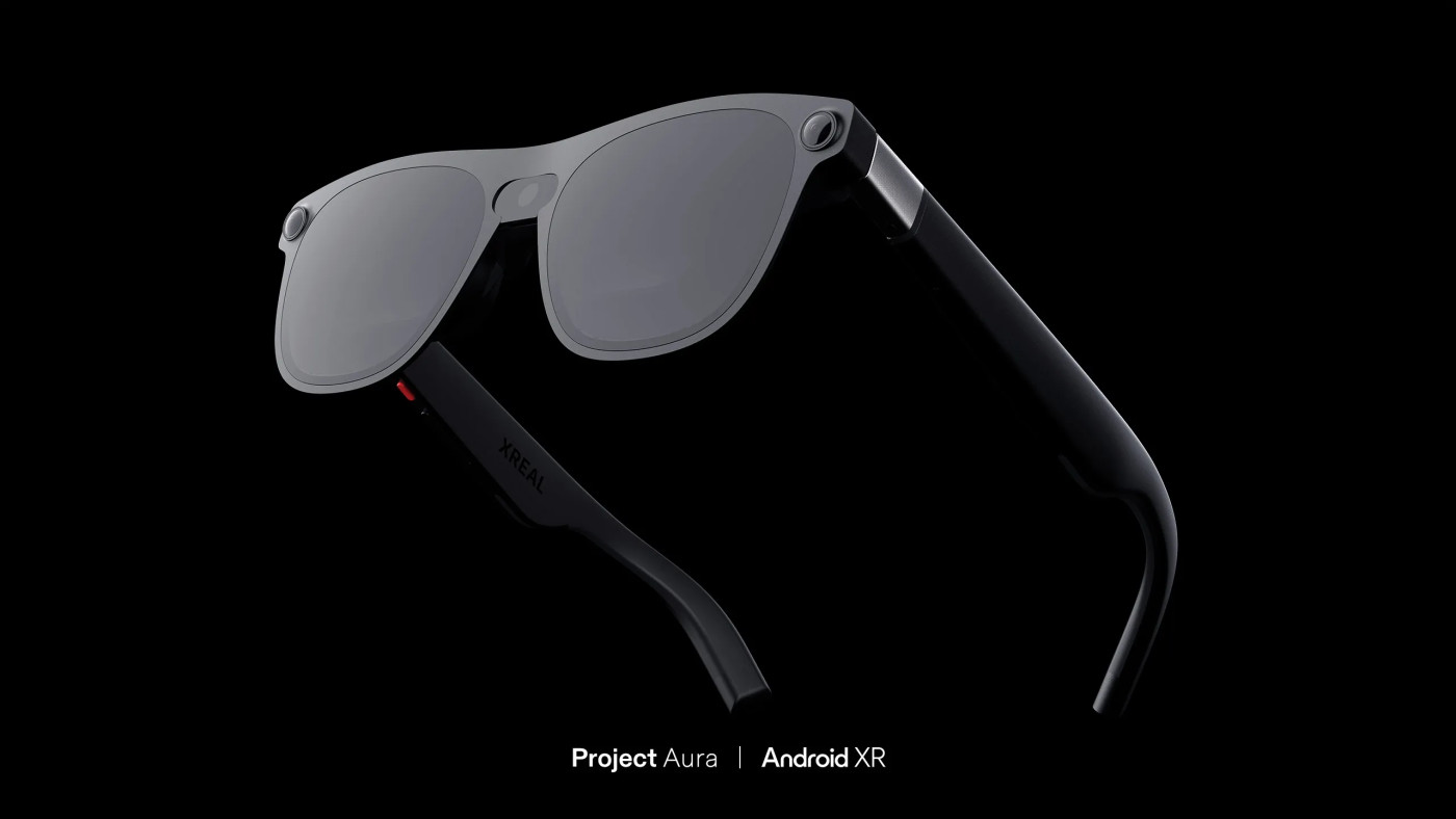 Google dévoile Project Aura, les premières lunettes connectées avec ...