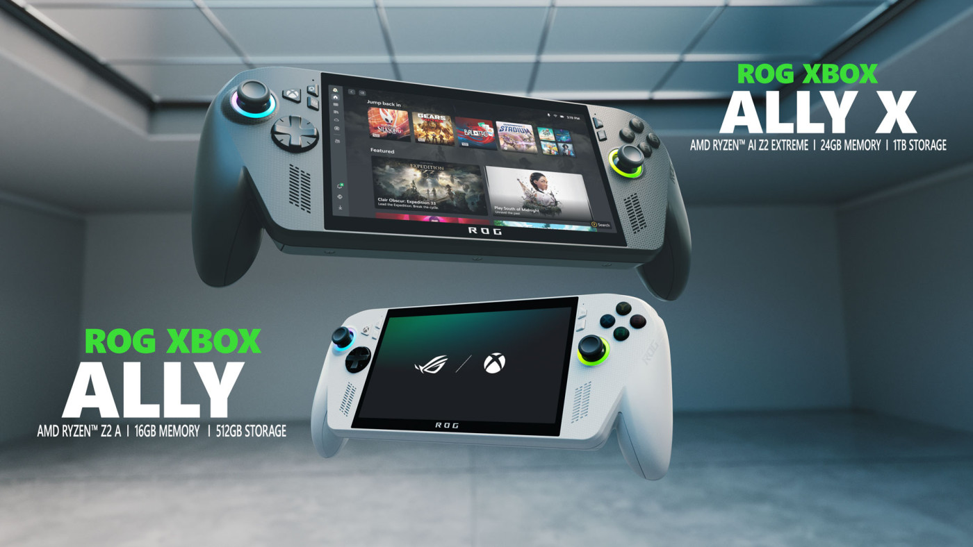 La Xbox portable est officielle : Microsoft annonce les ROG Xbox Ally ...