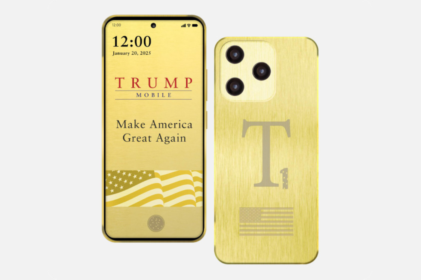 Trump T1 : le smartphone "MAGA" ne porte plus la mention "Made in the ...