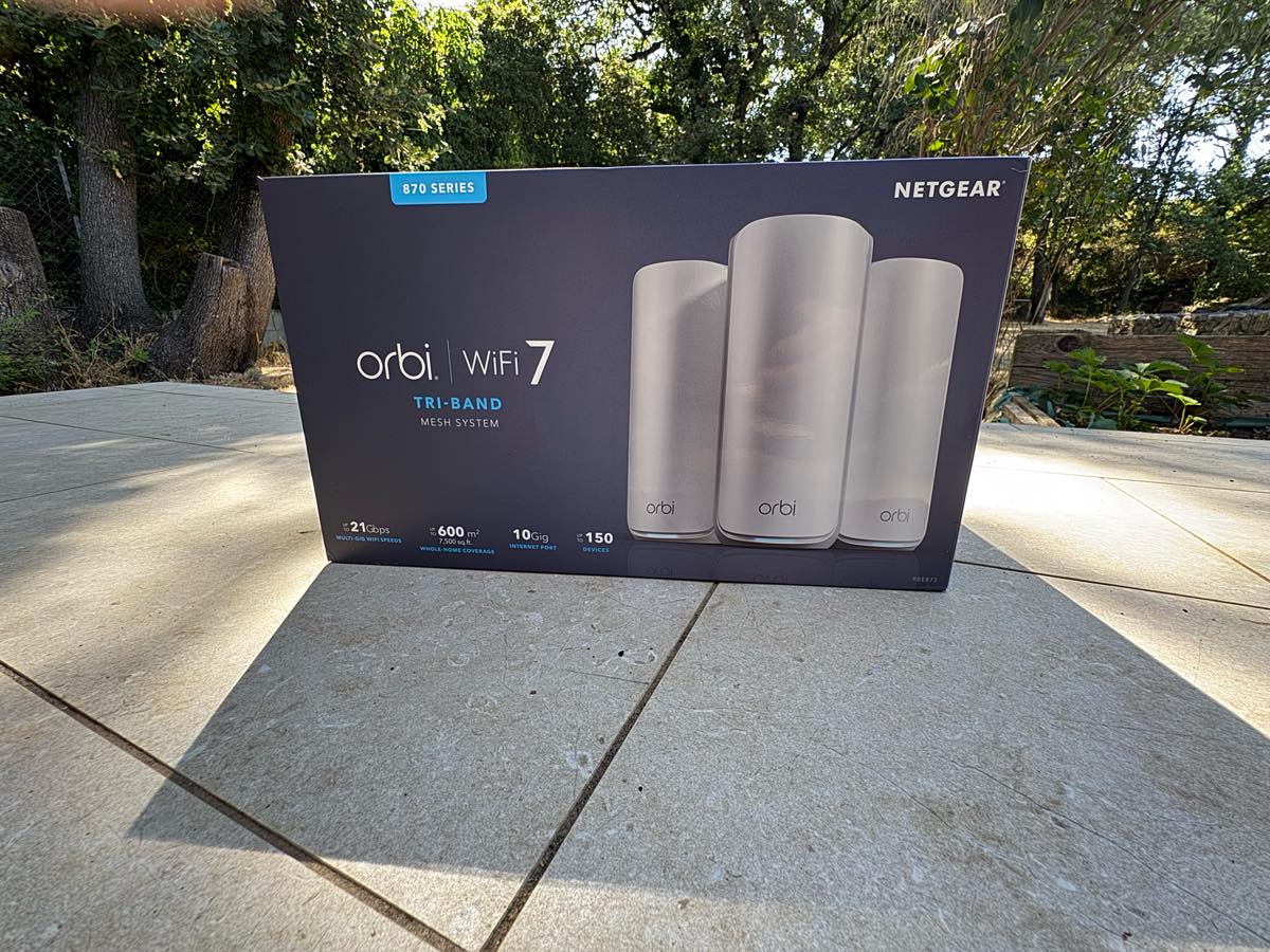 [Test] Netgear Orbi 870 : le Mesh Wi-Fi 7 idéal pour les grandes ...