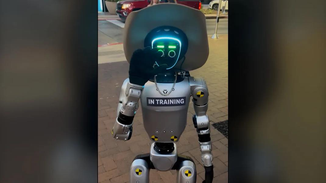 Jack the Rizzbot : un robot humanoïde plein de bagout se balade en ...