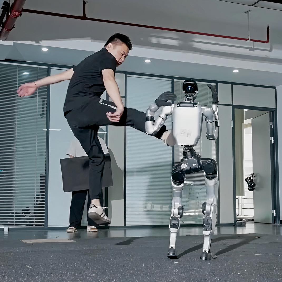 Un robot Unitree G2 se fait méchamment rosser lors d'un test d ...