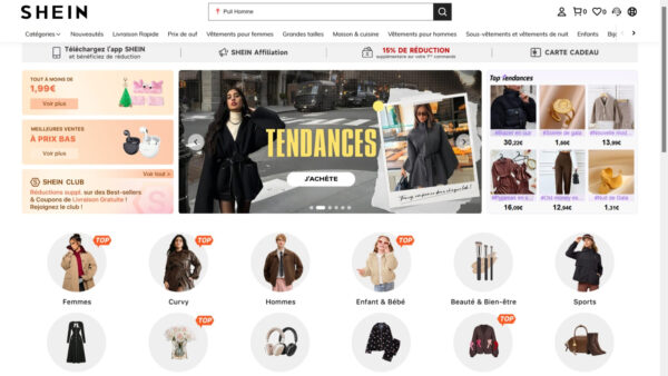 Shein écope de nouvelles amendes en France avec 22 millions d'euros ...
