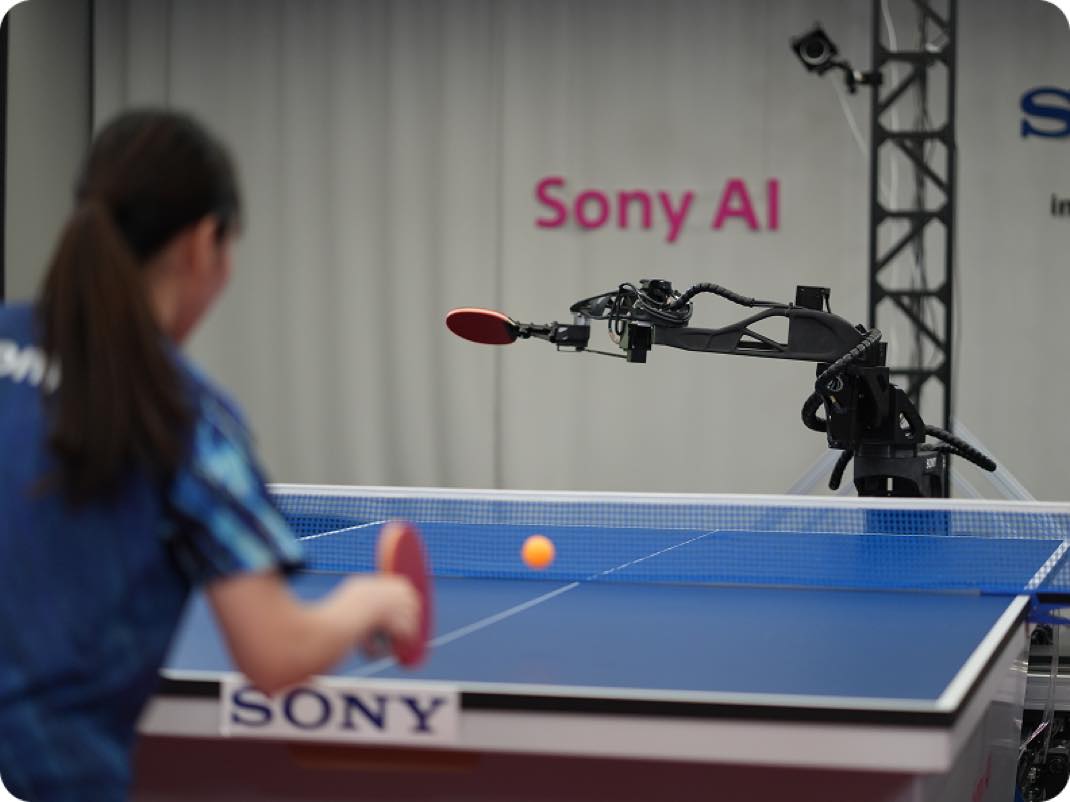Project Ace : Sony AI dévoile un robot de tennis de table qui défie ...